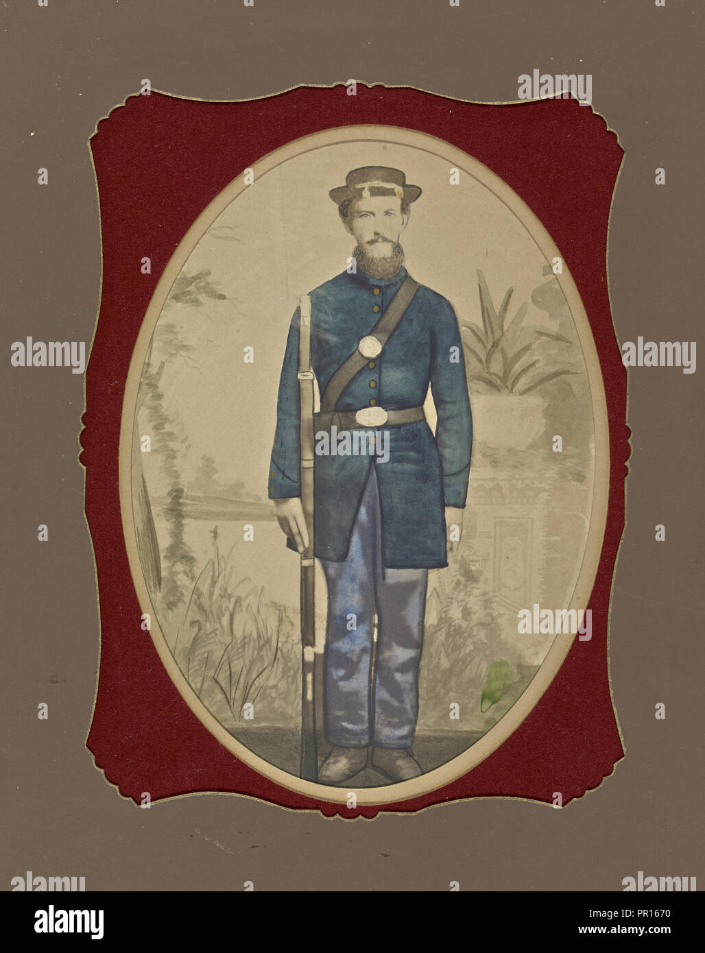Portrait union soldier hi-res stock photography and images - Alamy