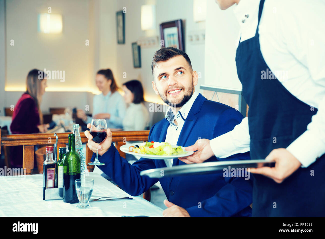 Portrait handsome man drinks delicious hi-res stock photography and ...