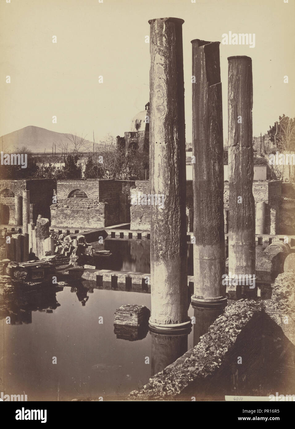 Columns; Giorgio Sommer, Italian, born Germany, 1834 - 1914, Italy ...