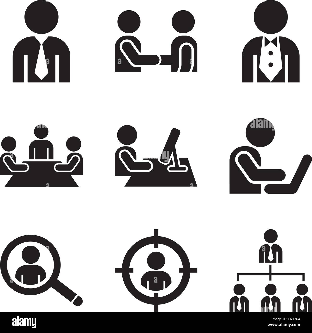 Male worker employee working Stock Vector Images - Alamy