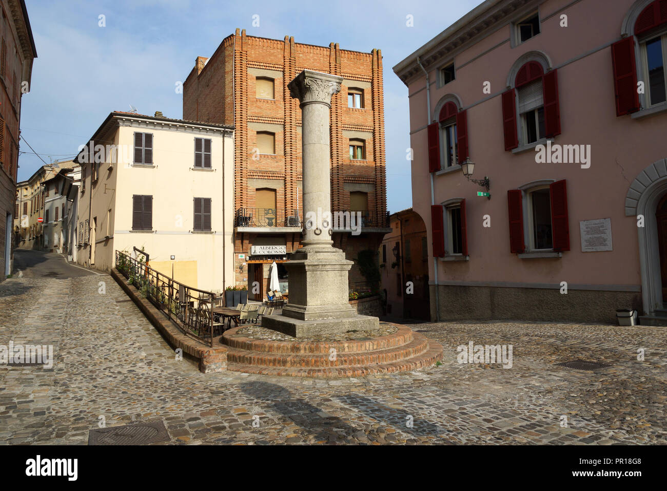 Rings column bertinoro forlì italy hi-res stock photography and images ...