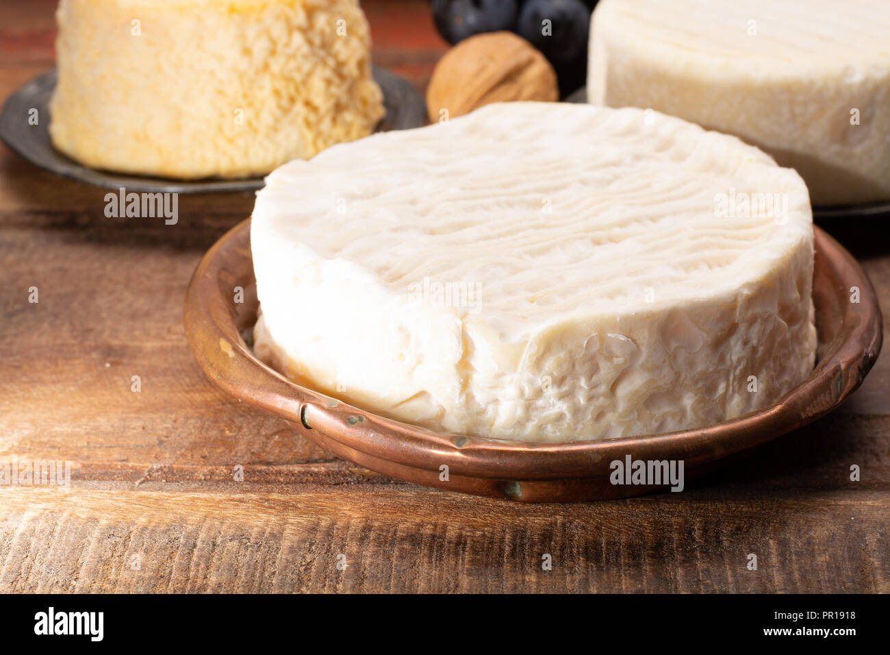 Surface ripened cows milk cheese hi-res stock photography and images ...