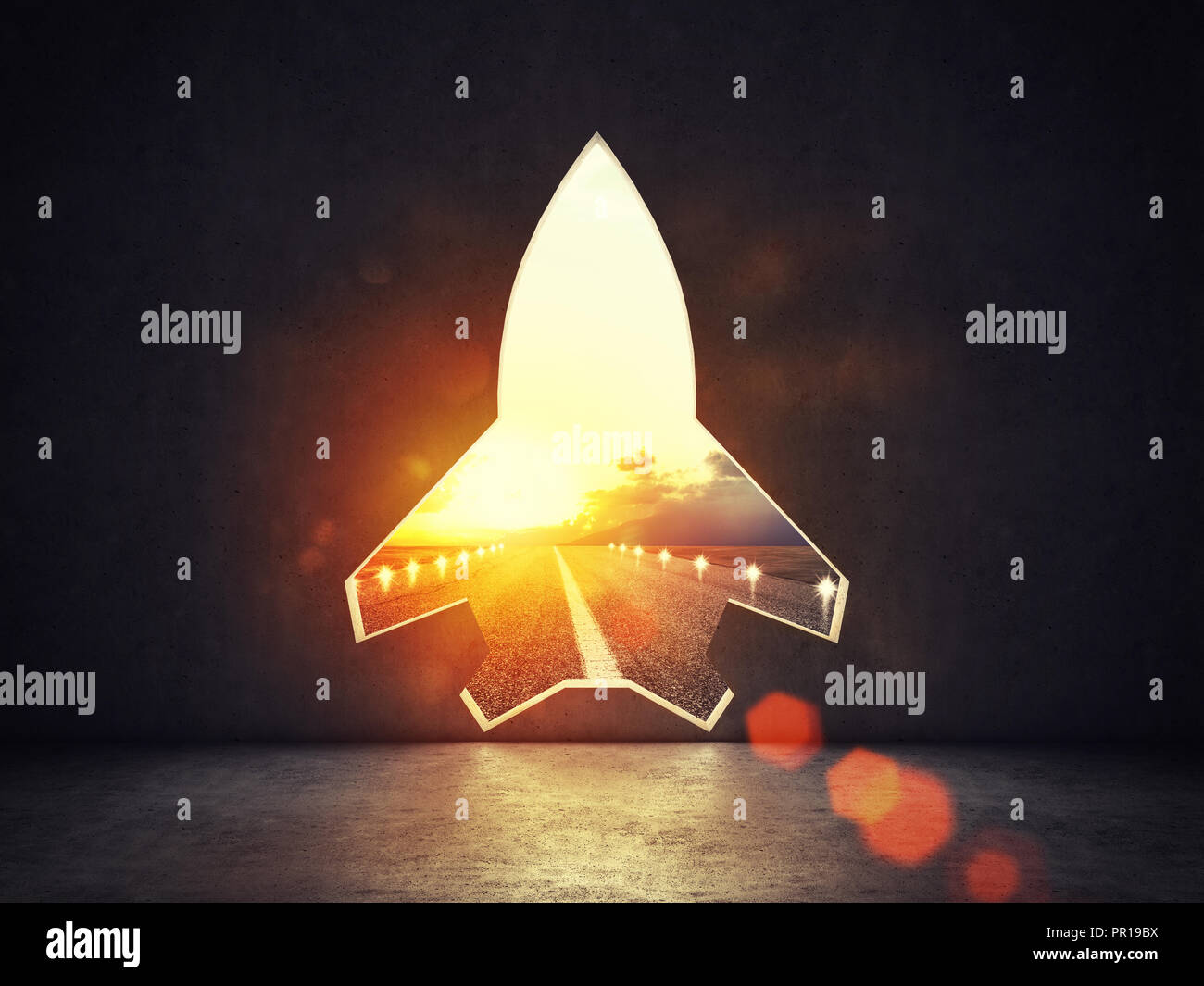 Rocket shape hi-res stock photography and images - Alamy