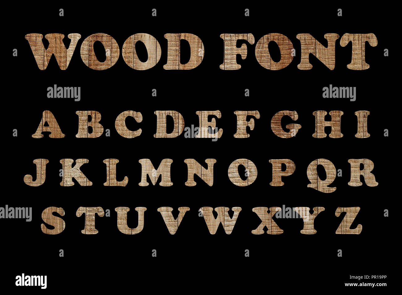 Texture font hi-res stock photography and images - Alamy