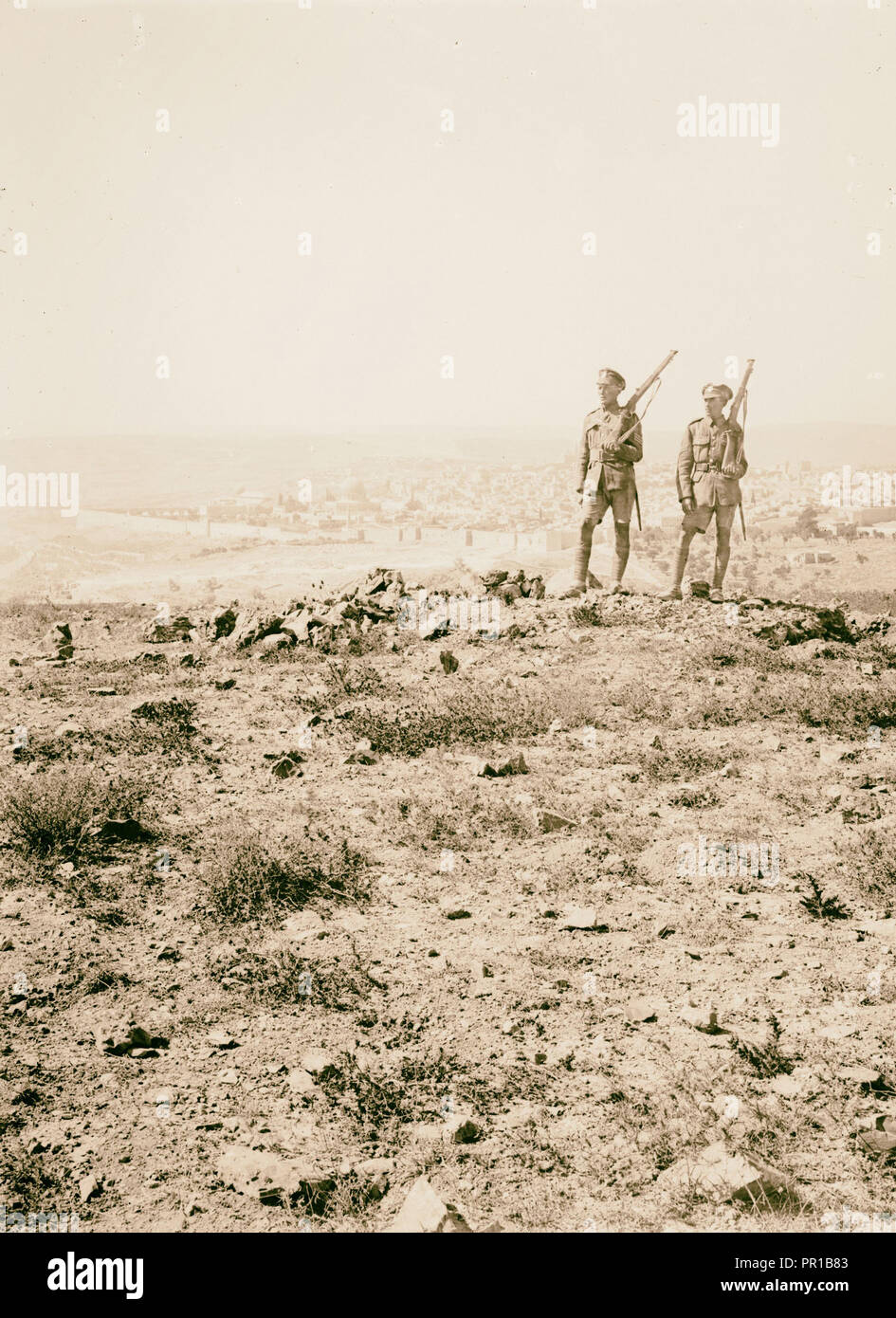 The surrender of Jerusalem to the British, December 9th, 1917 Jerusalem ...