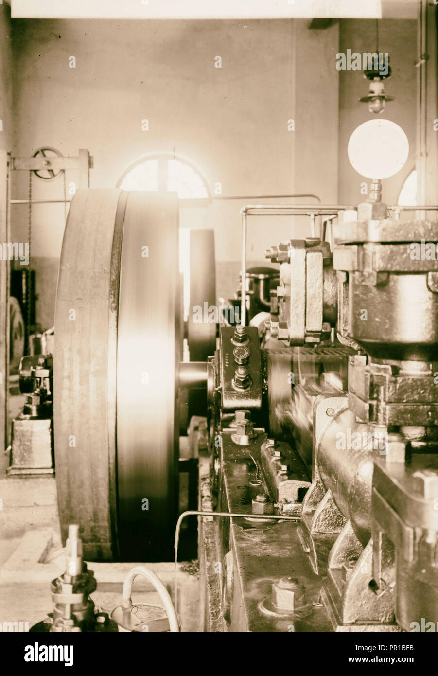 Jerusalem water works Pumping station at Solomon's pools. 1917, West ...