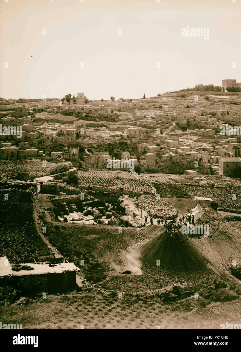 Valleys of Jehoshaphat and Hinnom Excavations on Ophel. Siloam in ...