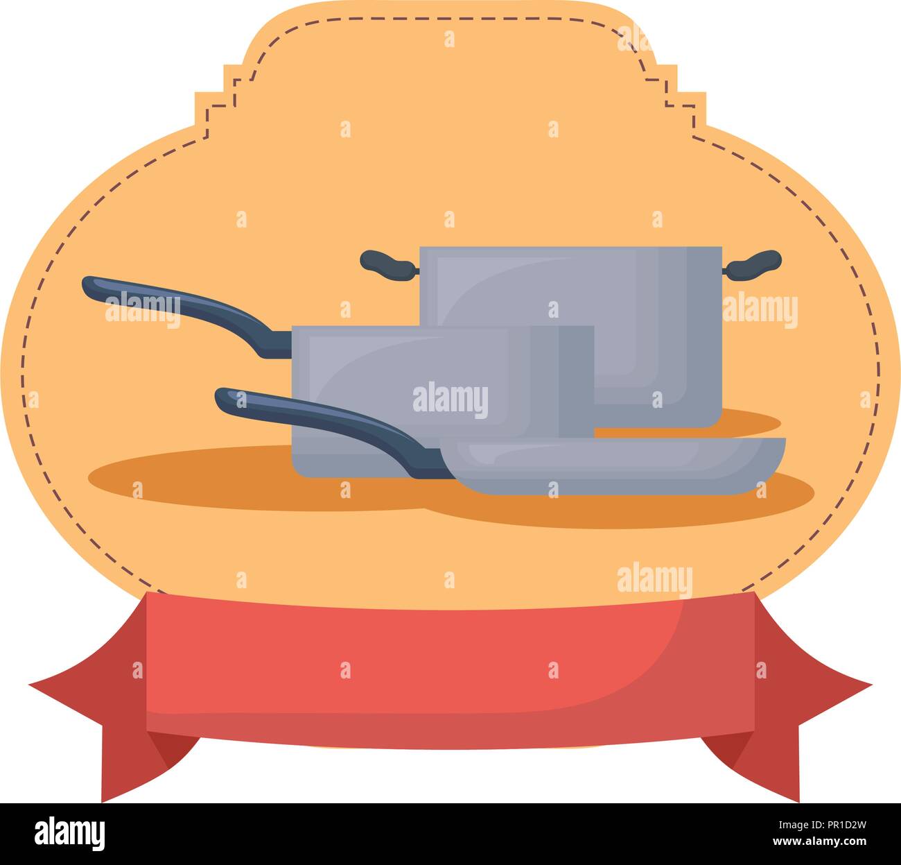 Italian vegetable soup Stock Vector Images - Alamy