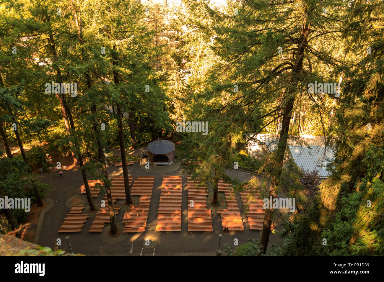 Portland, Oregon - Sep 24, 2018 : The Grotto, is a Catholic outdoor ...