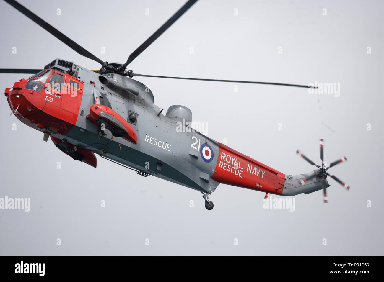 Sea King Helicopter Stock Photo - Alamy