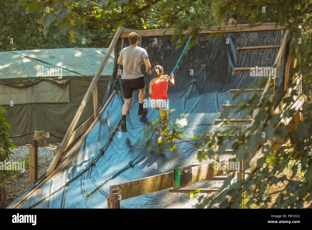 Obstacle course challenge hi-res stock photography and images - Alamy
