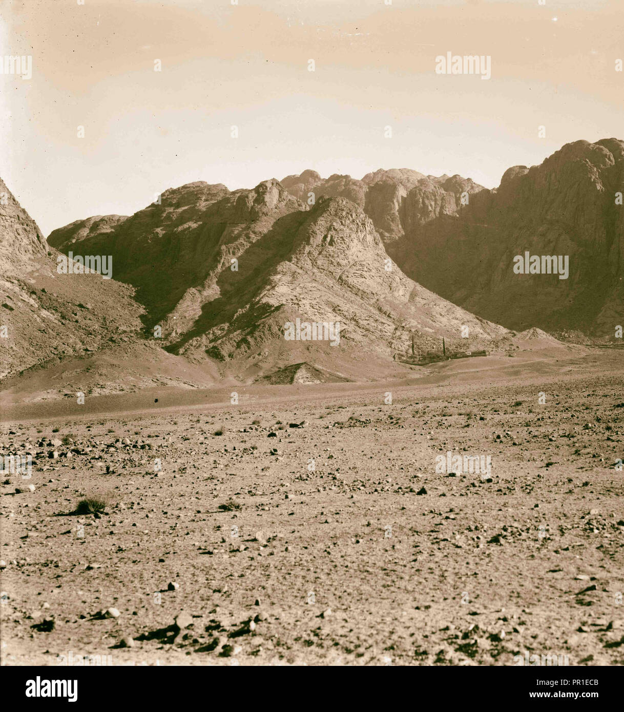 In the Sinai. 1898, Egypt, Sinai Stock Photo - Alamy