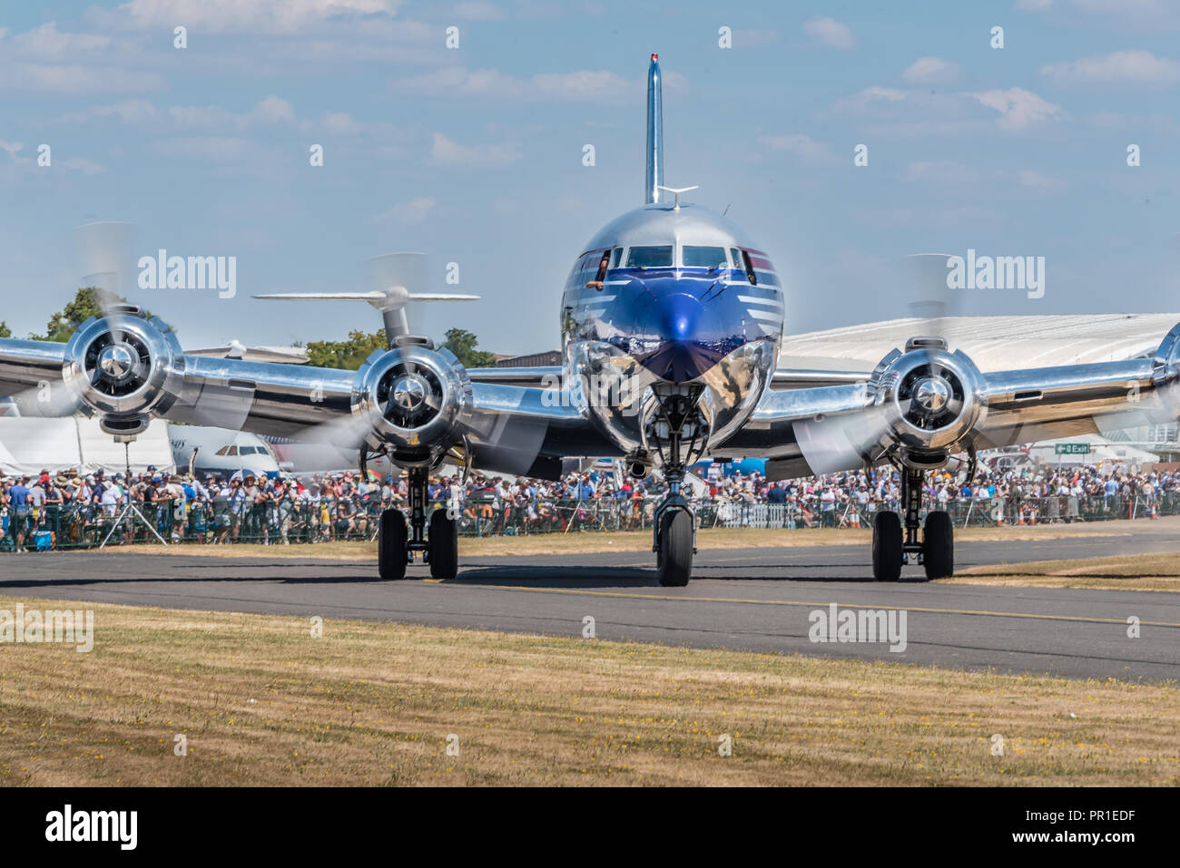 Flying Legends Airshow, Duxford, UK Stock Photo - Alamy