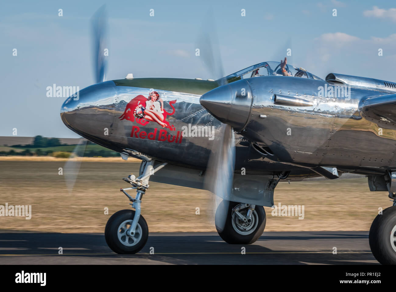 Flying Legends Airshow, Duxford, UK Stock Photo - Alamy