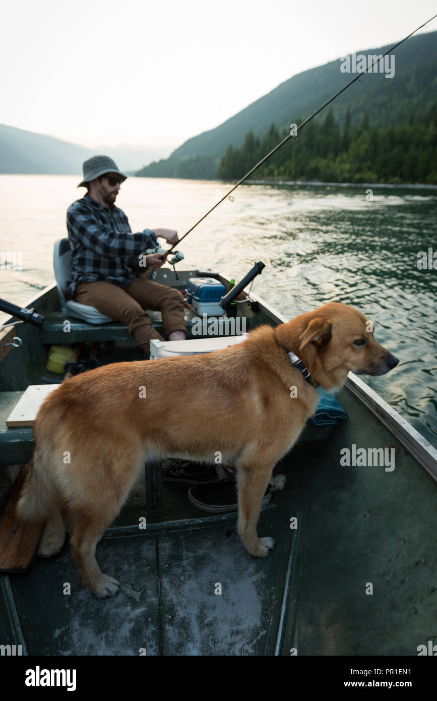 Fisherman dog hi-res stock photography and images - Alamy