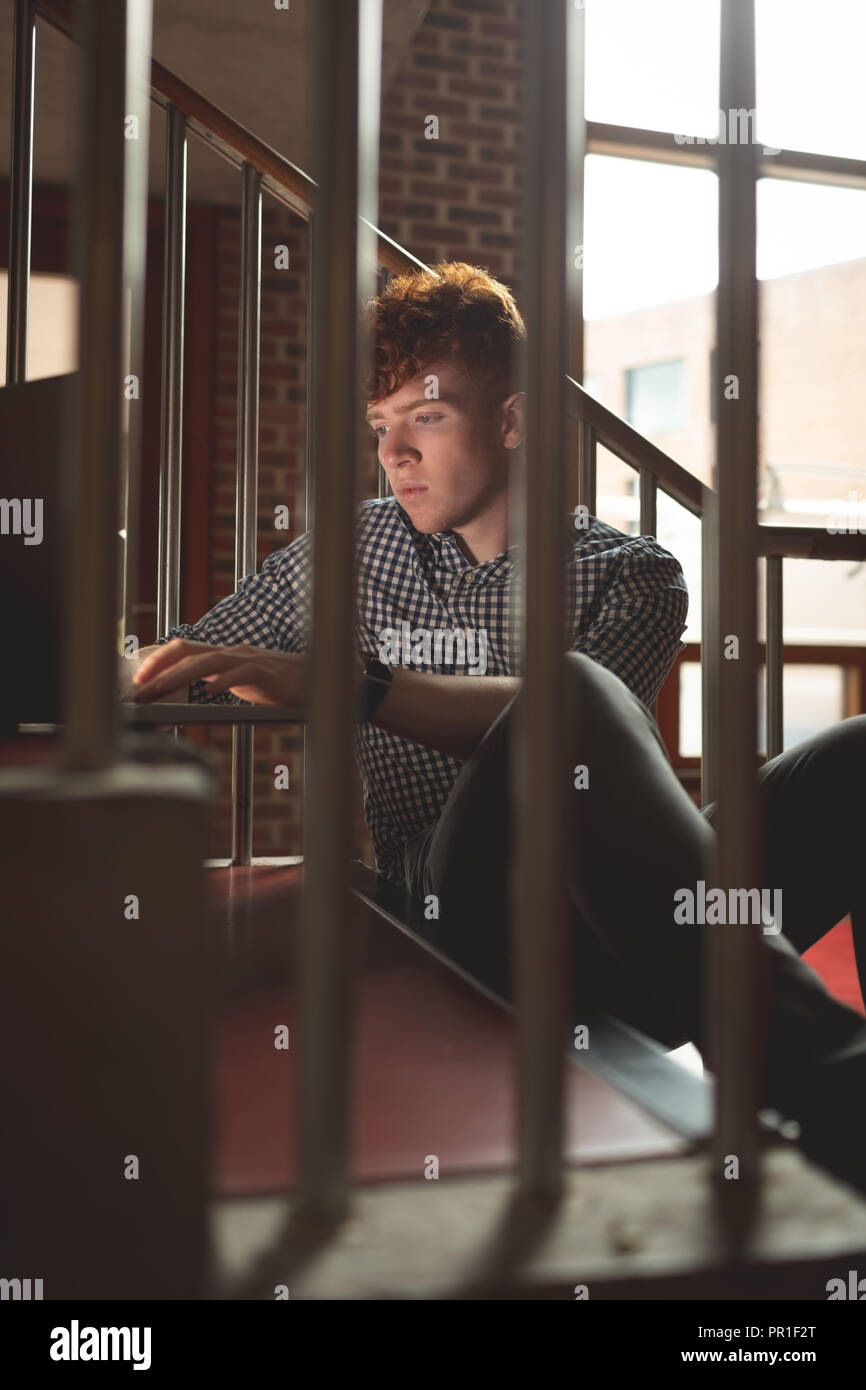 Student stair hi-res stock photography and images - Alamy