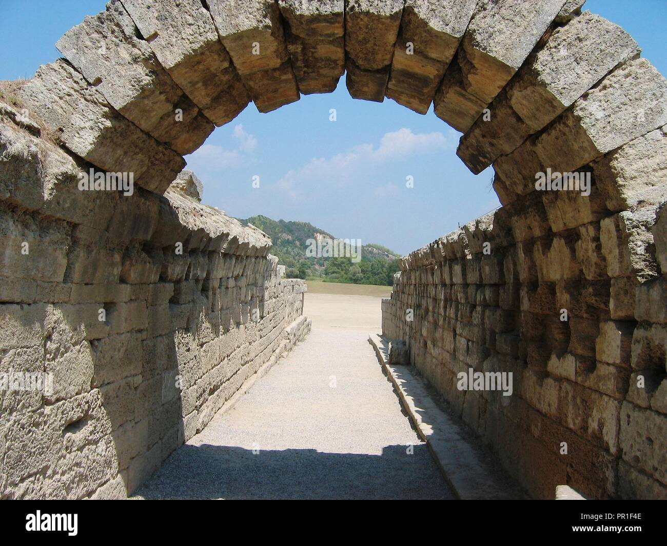 Archaeological site of Olympia Peloponnese Greece Stock Photo - Alamy