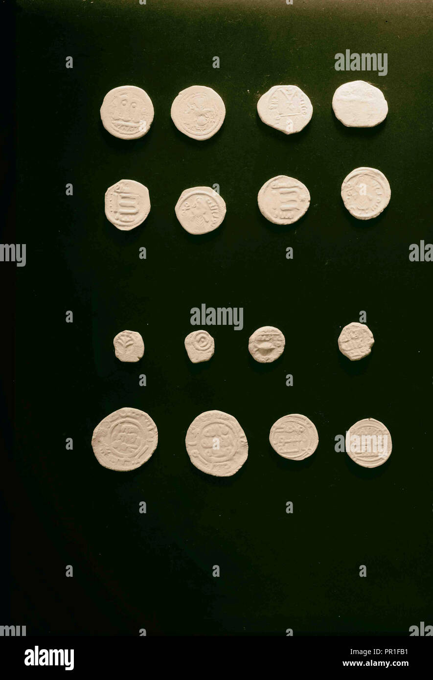 Ancient coins 1898, Middle East Stock Photo - Alamy