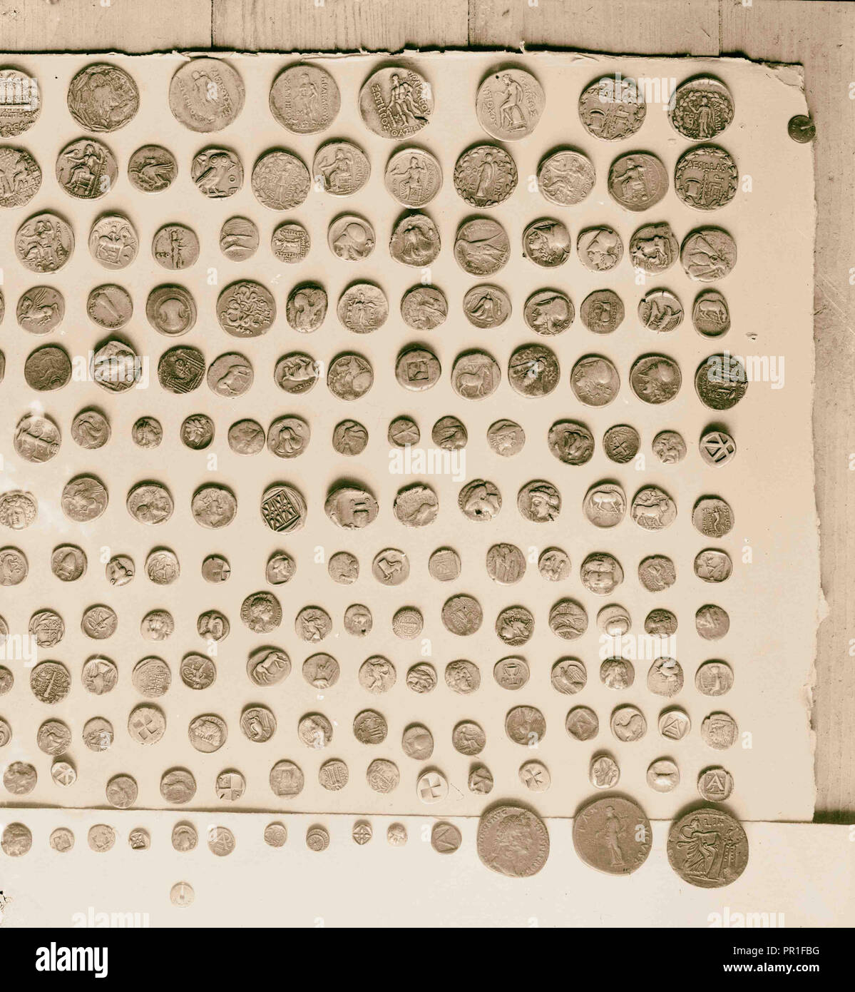 Ancient coins 1898, Middle East Stock Photo - Alamy