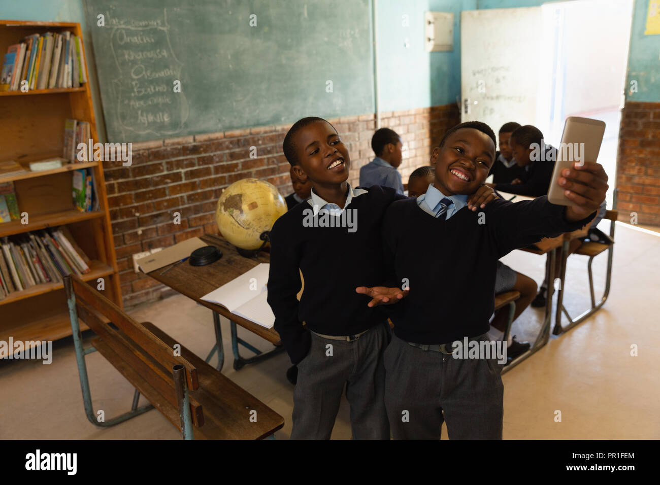 Mobile classroom hi-res stock photography and images - Alamy