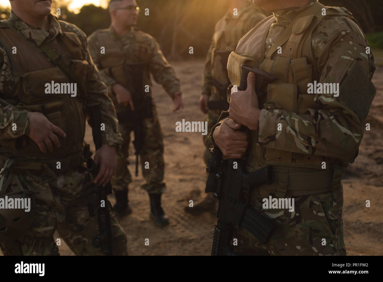 Military soldiers training during military training Stock Photo - Alamy
