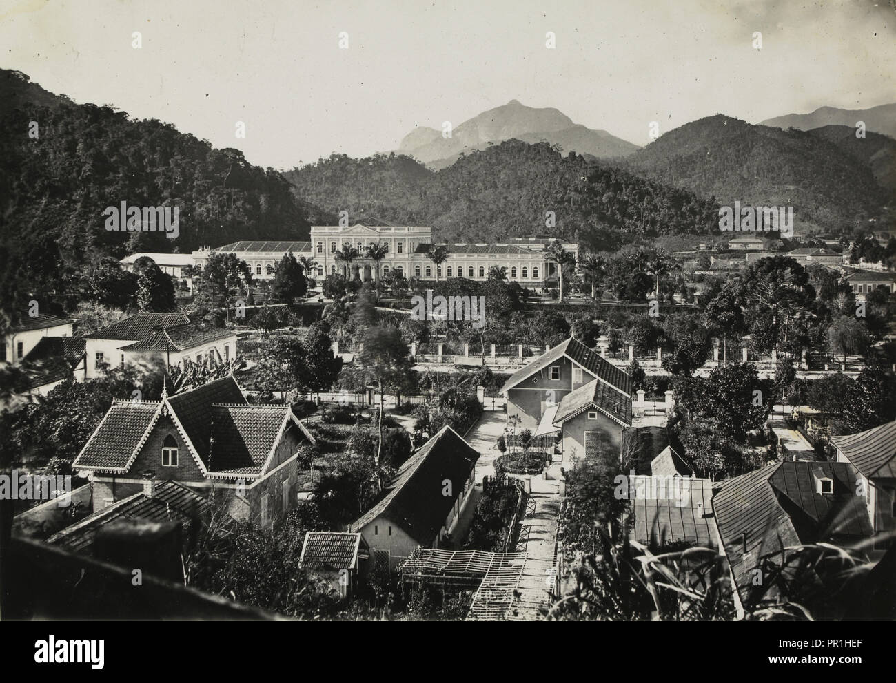 Imperial Palace, photograph of nineteenth-century Brazil, Ferrez, Marc ...