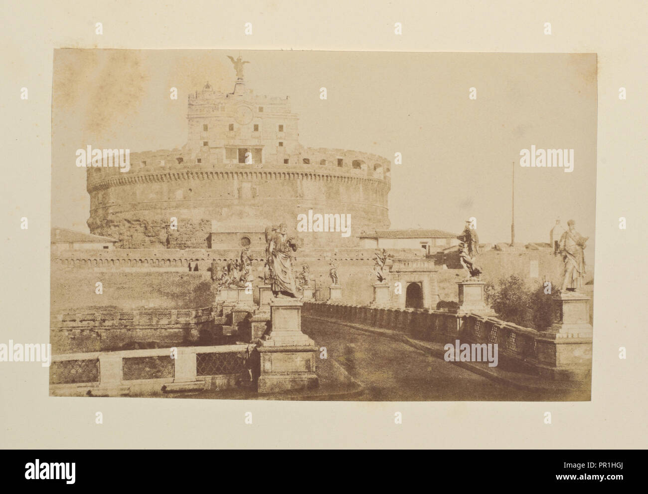 Castel Sant' Angelo, Fotografi di Roma 1849, Lecchi, Stefano, 19th ...