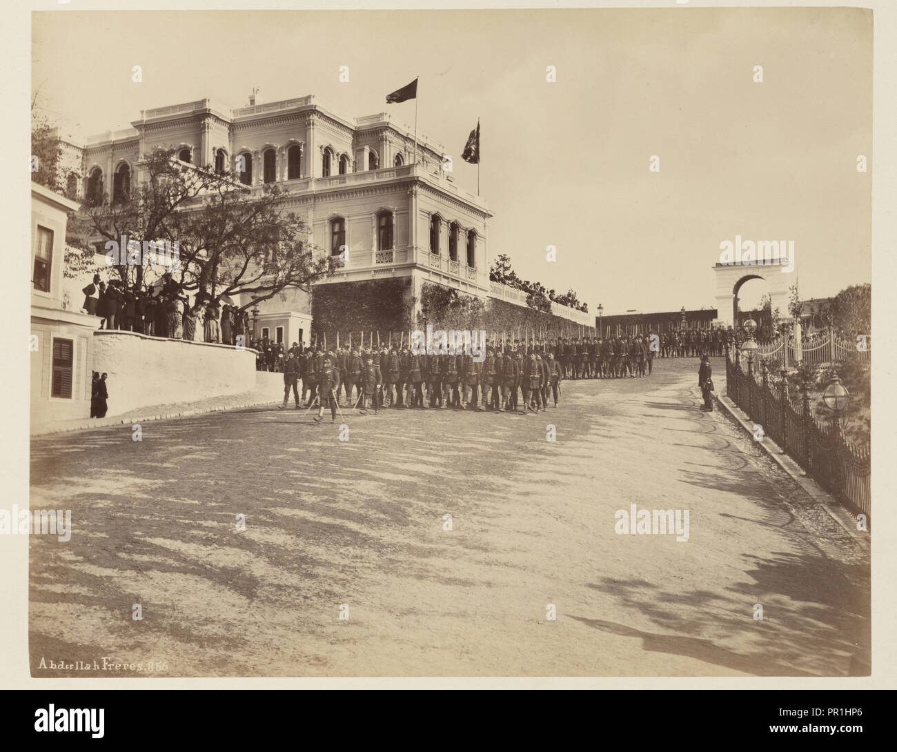 photograph of the Ottoman Empire and the Republic of Turkey Stock Photo ...