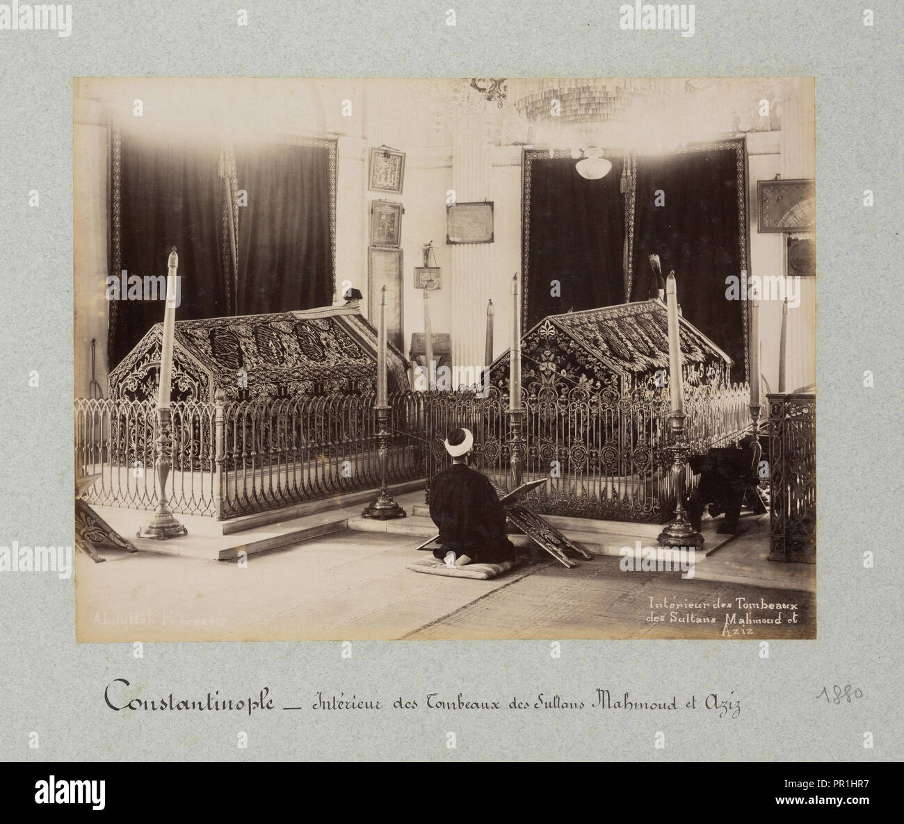 photograph of the Ottoman Empire and the Republic of Turkey Stock Photo ...