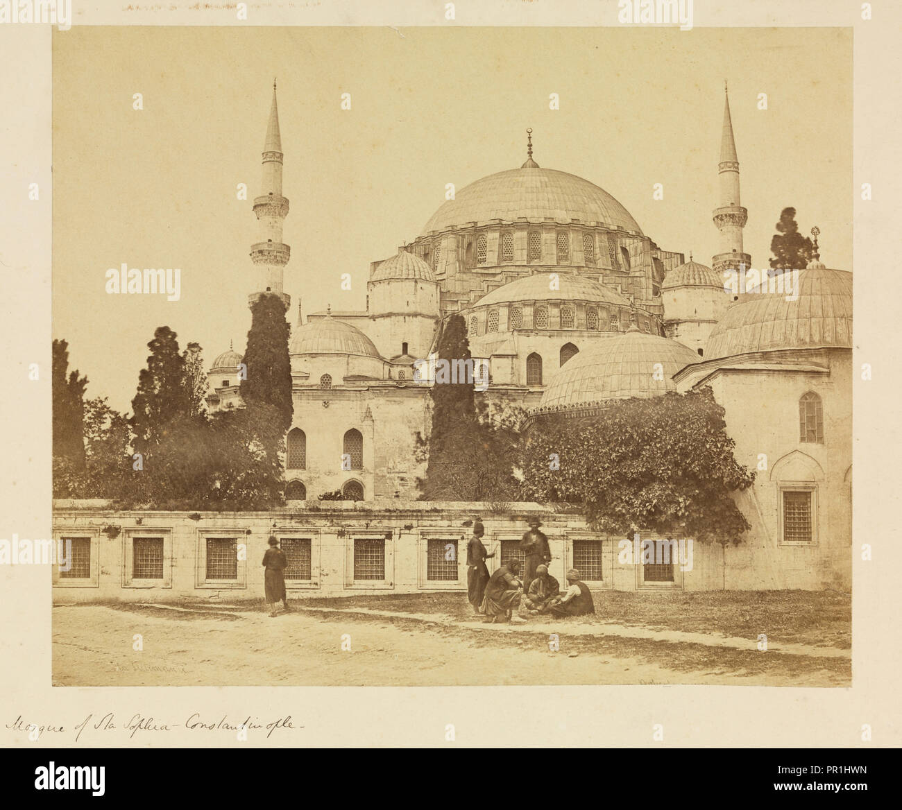 Constantinople, Mosque of St. Sophia, Constantinople, orientalist ...