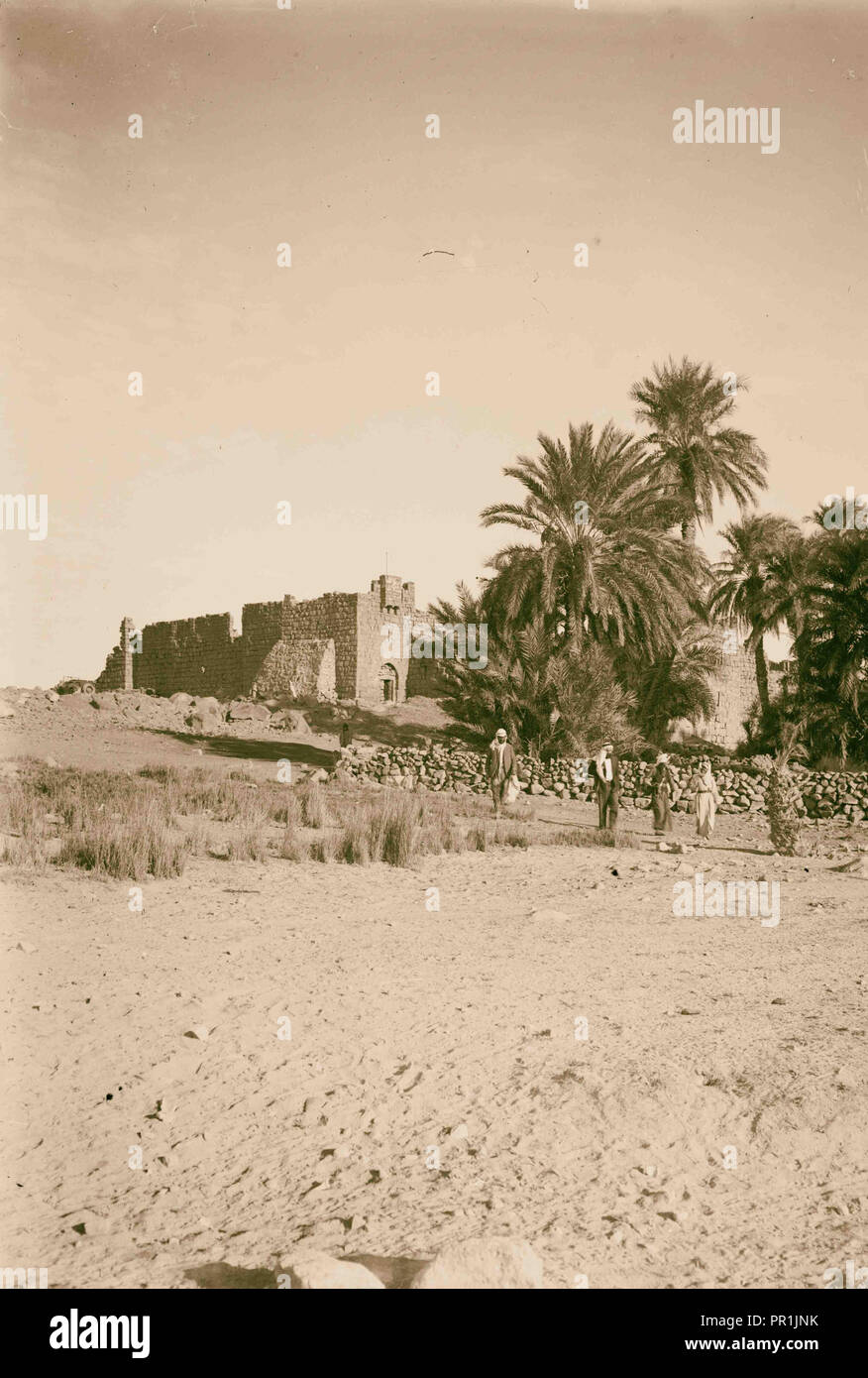 El-Azrak & Wadi Sirhan in the Arabian desert. Druse [i.e., Druze ...