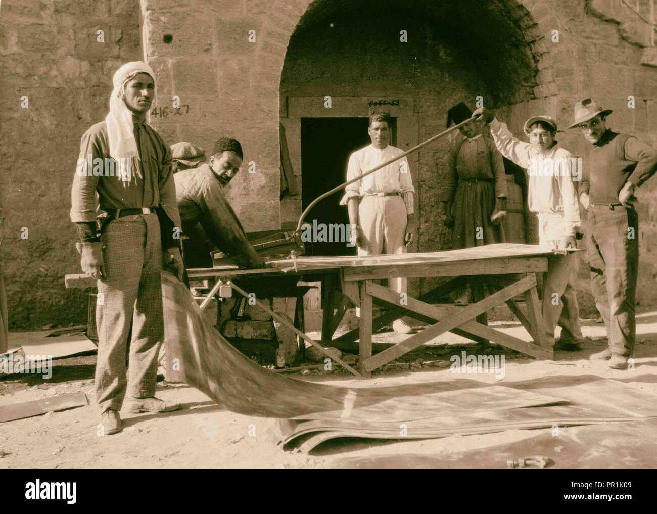 Locust plagues in Palestine. Methods of fighting the locust plague ...