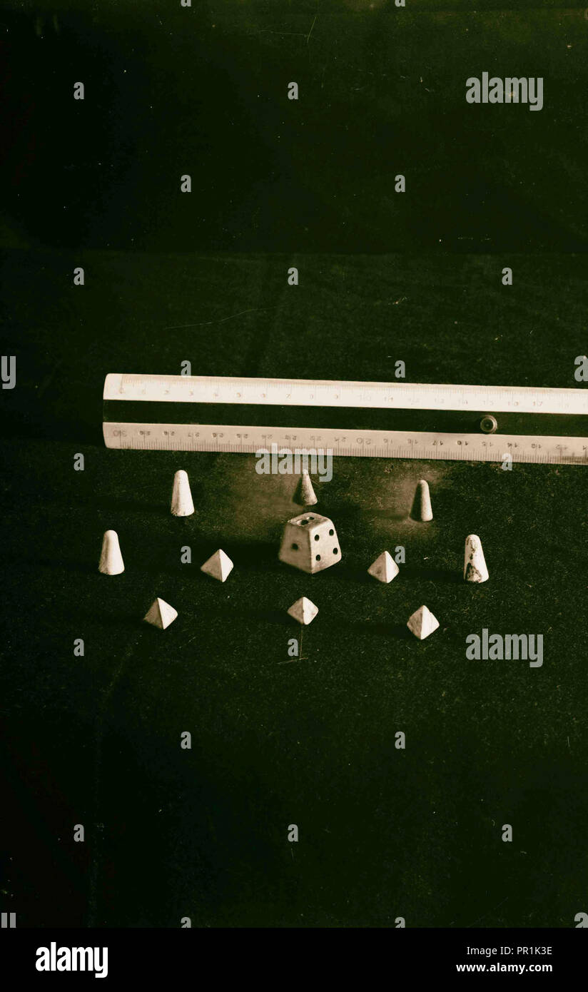 Excavations. Tell Beit Mirsim, (Kirjath Sepher). Relic from Kirjath ...