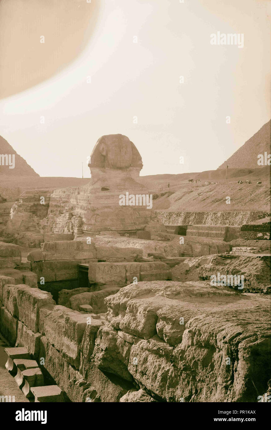 The Sphinx. 1934, Egypt, Jīzah, Jizah Stock Photo - Alamy