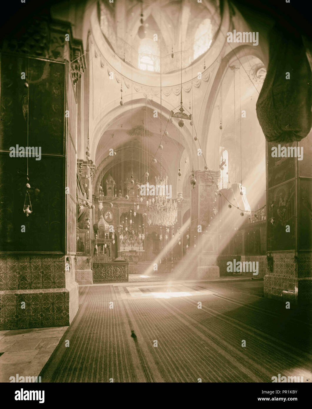 Church of St. James interior Armenian Convent (toward apse). 1934 ...