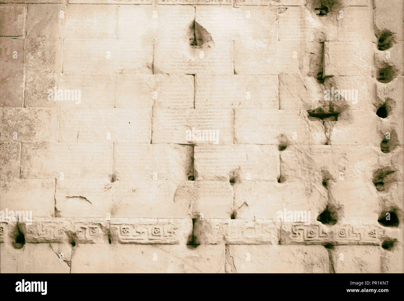 Inscription augustus ankara hi-res stock photography and images - Alamy