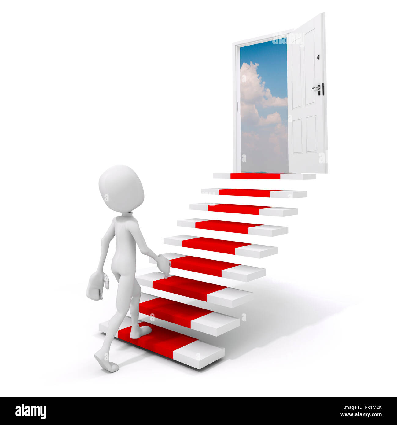 Business graph steps success Cut Out Stock Images & Pictures - Alamy