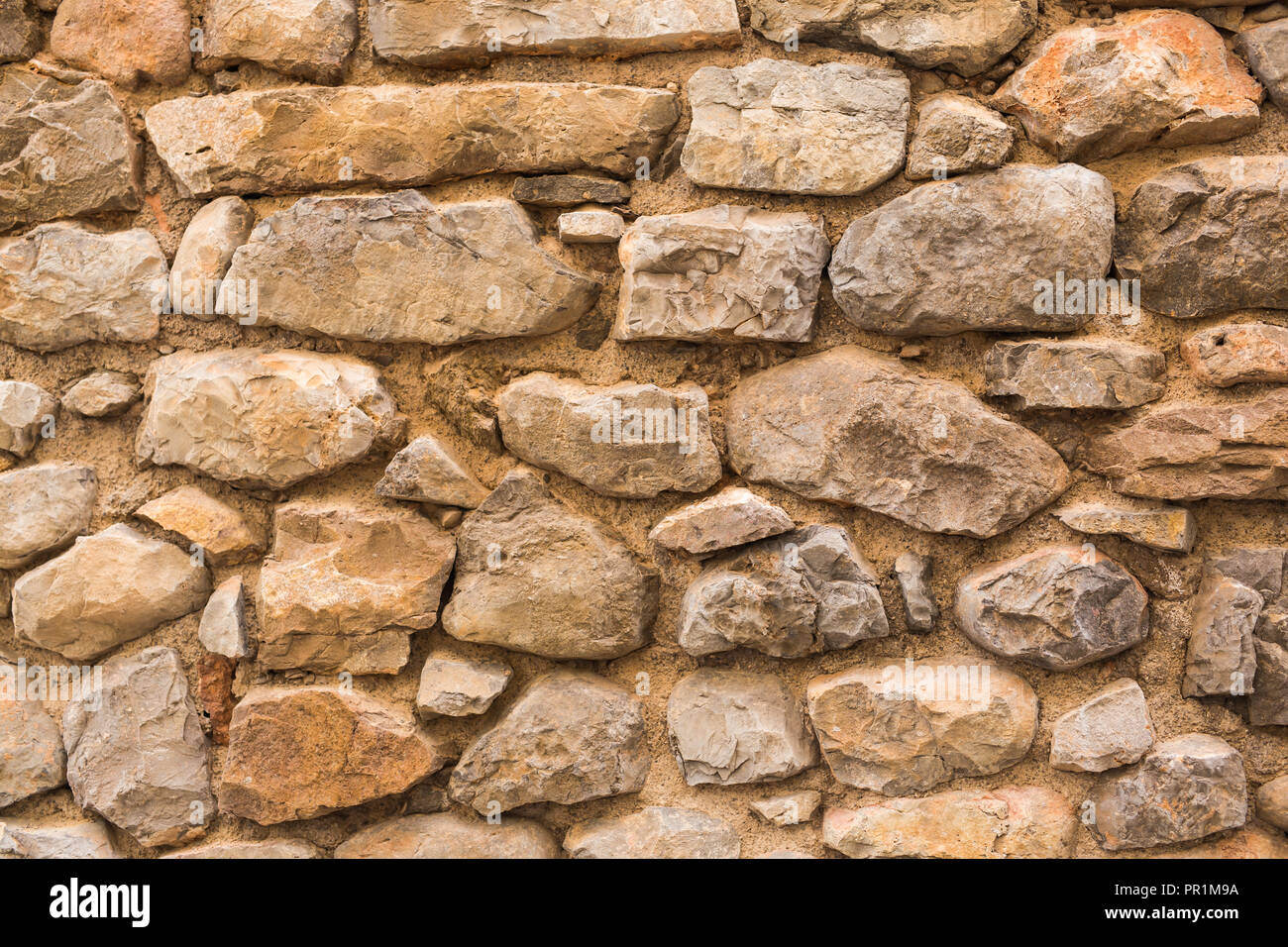 Stone background texture. Background wall made of stone Stock Photo - Alamy