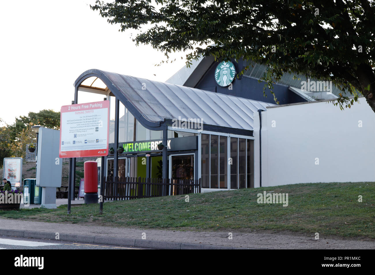 Welcome Break Membury Services near Swindon on the M4 motorway west ...