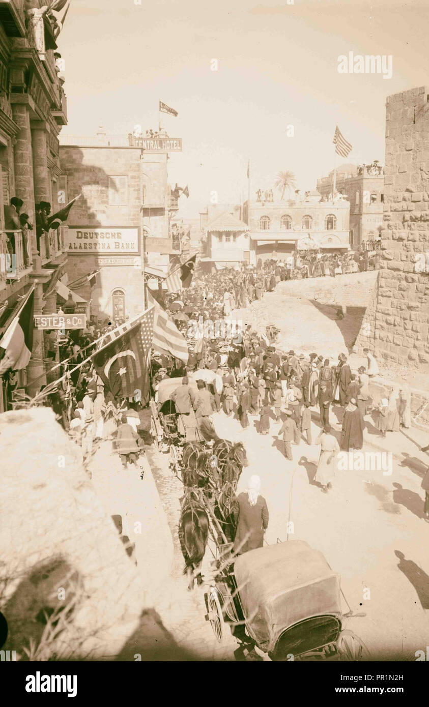 Arab religious procession 1898, Middle East, Israel and/or Palestine ...