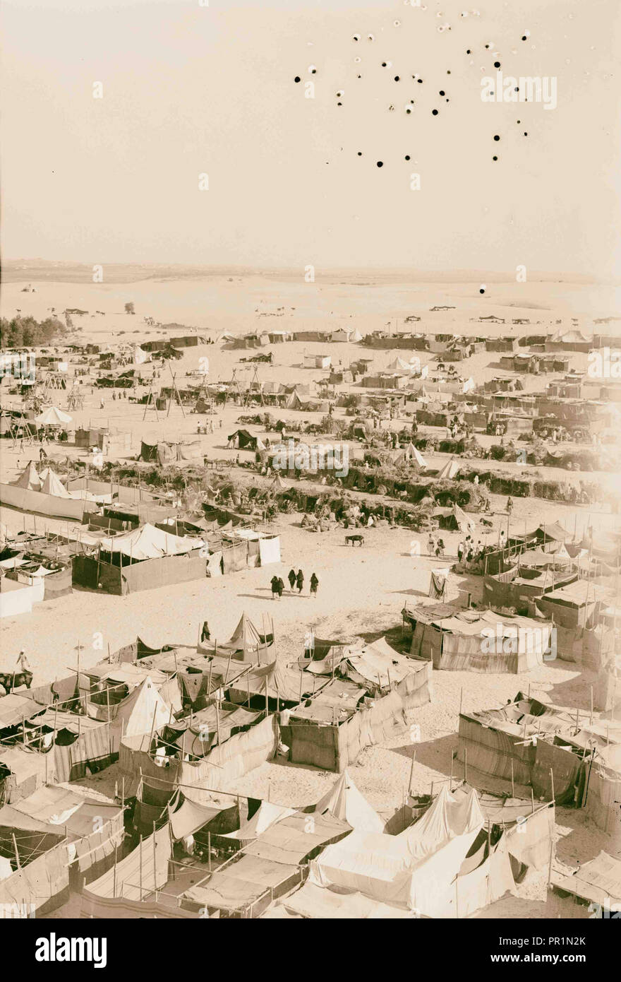 Neby [i.e., Nebi] Rubin south of Jaffa. 1930, Israel Stock Photo - Alamy