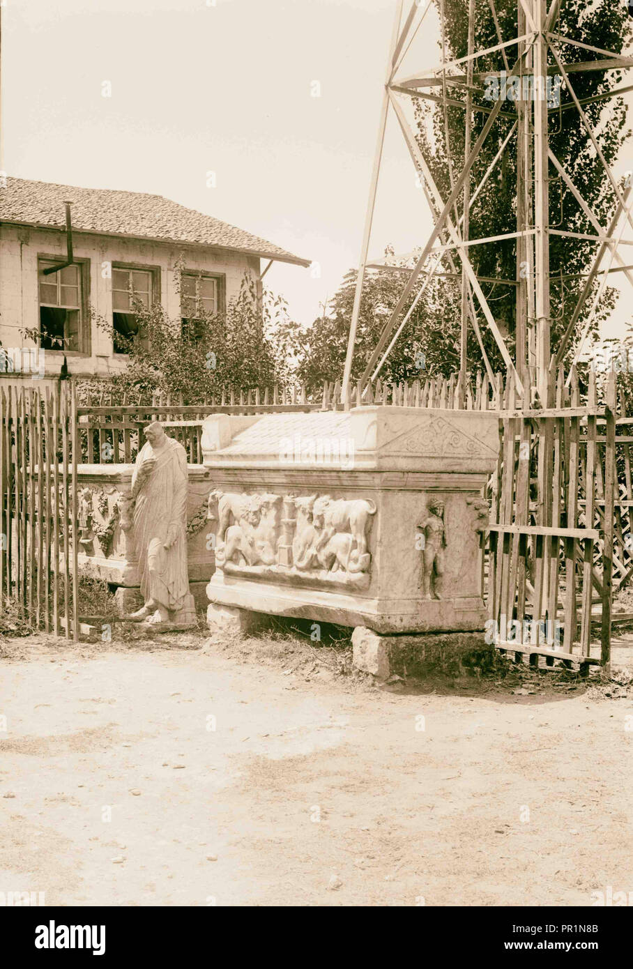 Sarcophagus In Serai Antioch 1898 Antioch On The Orontes Was An