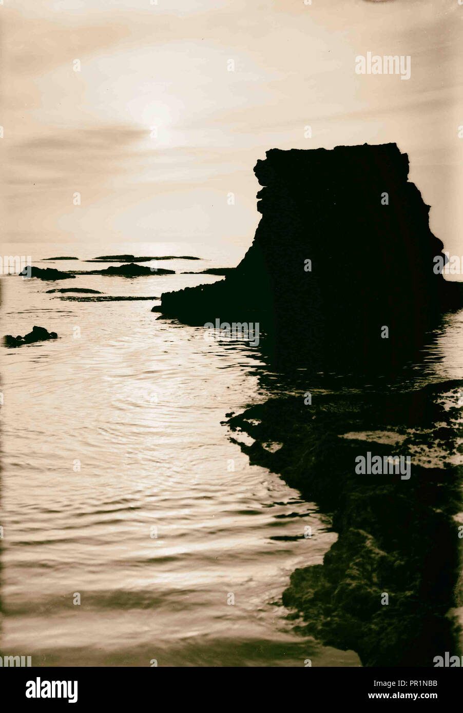 Jaffa. Rocks of Andromeda Stock Photo - Alamy