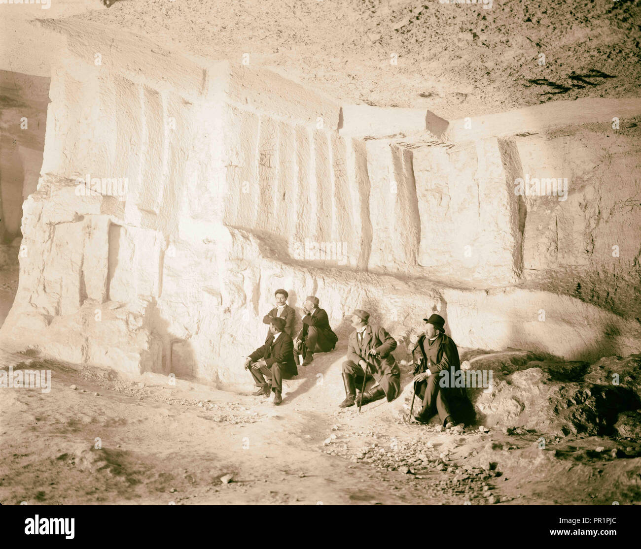 Jerusalem (El-Kouds). Solomon's Quarries Stock Photo - Alamy