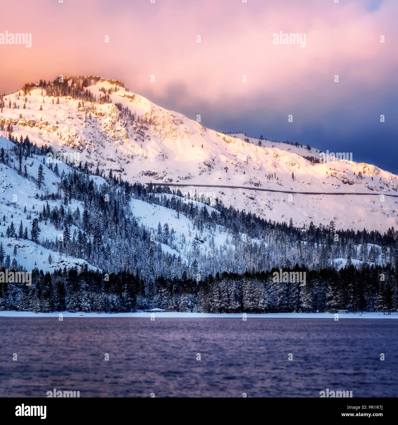 Donner lake sunrise hi-res stock photography and images - Alamy