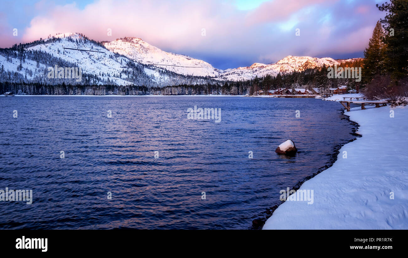Donner lake sunrise hi-res stock photography and images - Alamy