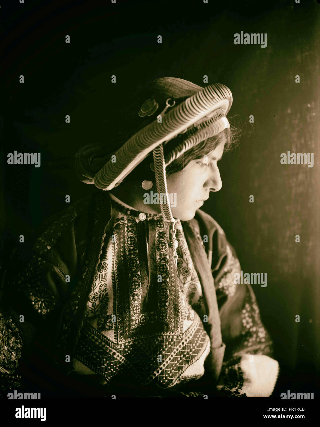 Arab girl from Ramallah?. 1898, Middle East, Israel and/or Palestine ...