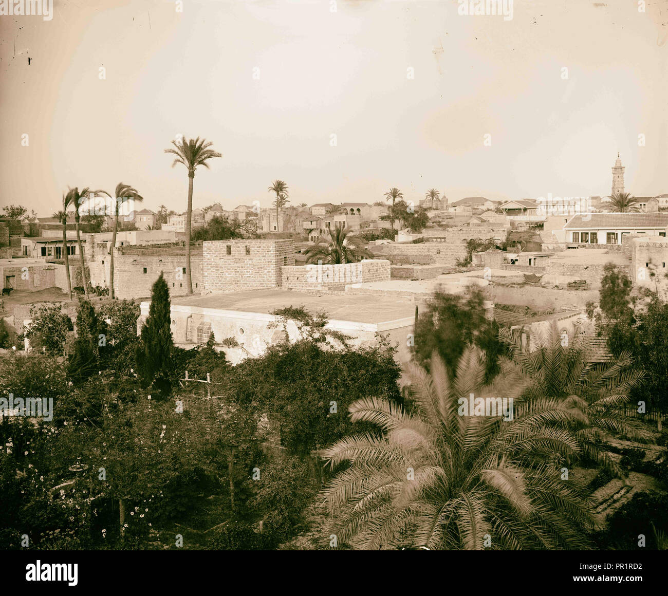 Gaza. 1898, Gaza Strip, Middle East, Gaza Stock Photo - Alamy