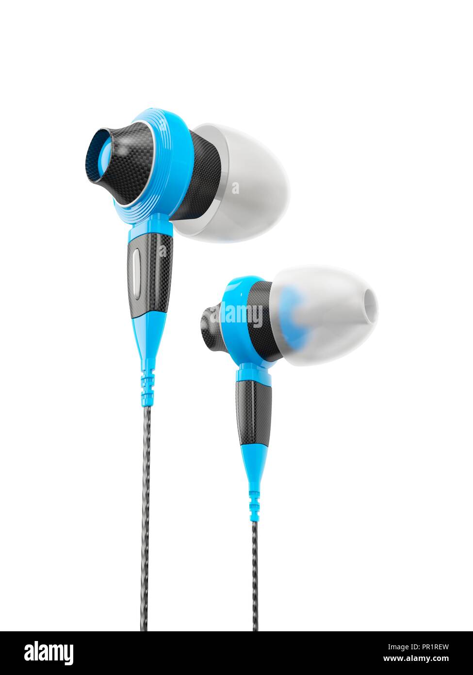 Portable earphones Cut Out Stock Images & Pictures - Alamy