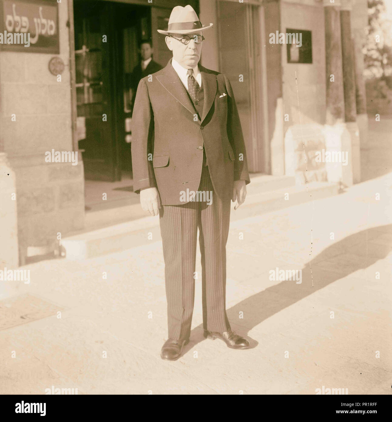 Gov. Keith-Roach. Photo shows Edward Keith-Roach (1885-1954), who ...